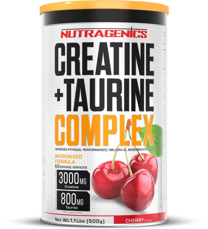 Creatine + Taurine Nutragenics - Creatine with Taurine in 4 Flavors