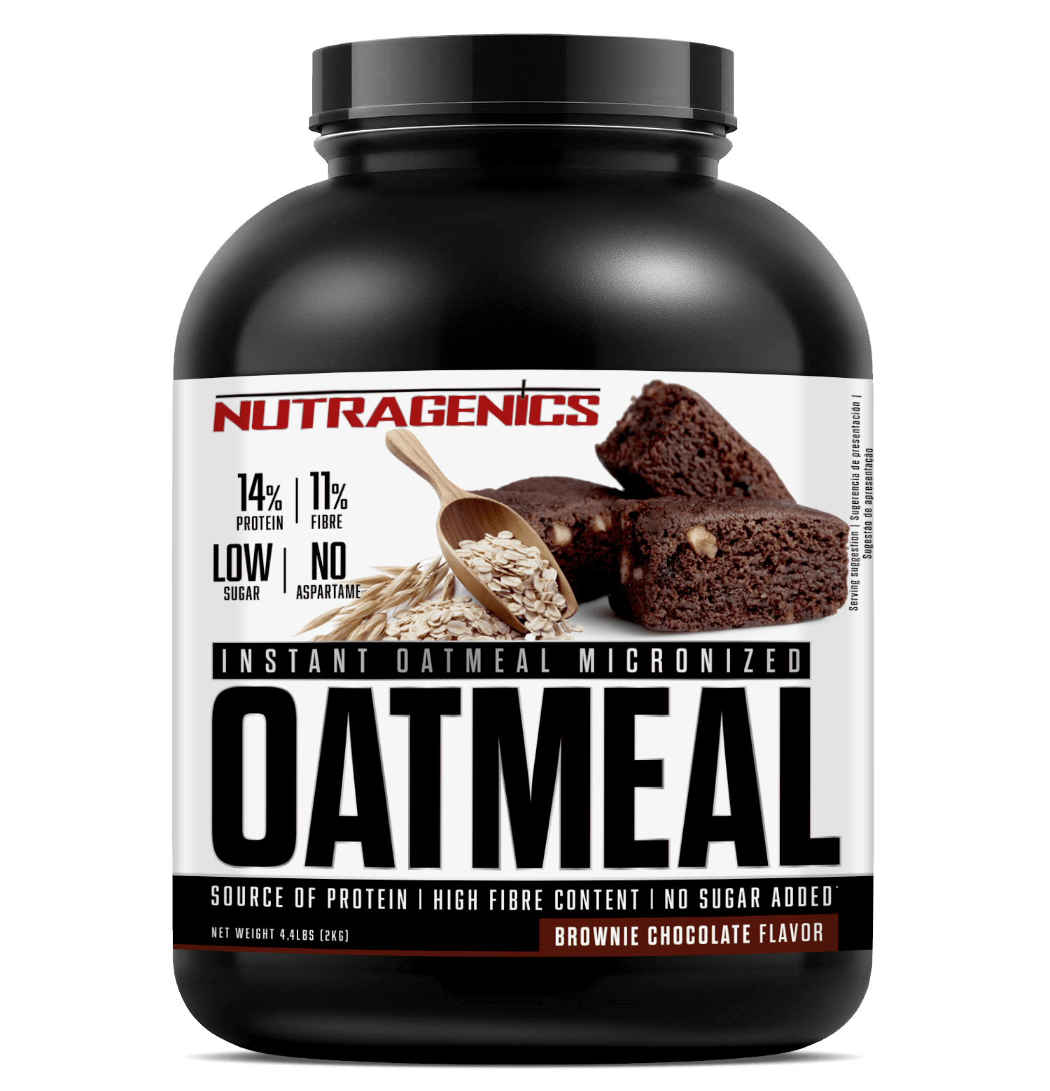 Nutargenics Instant Oatmeal - 2 kg - Flavored oatmeal